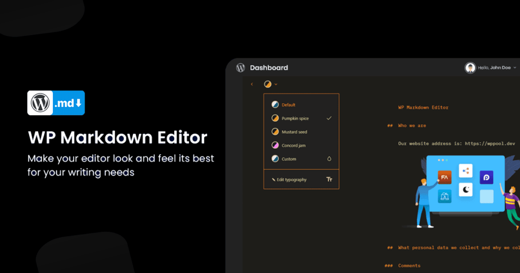 Wp Markdown Editor The Best Wordpress Markdown Editor Plugin And Gutenberg Alternative