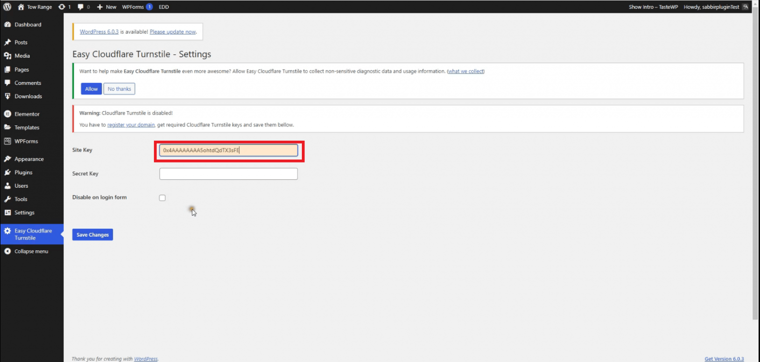 How To Add Cloudflare Turnstile In Wordpress Recaptcha Alternative Wppool